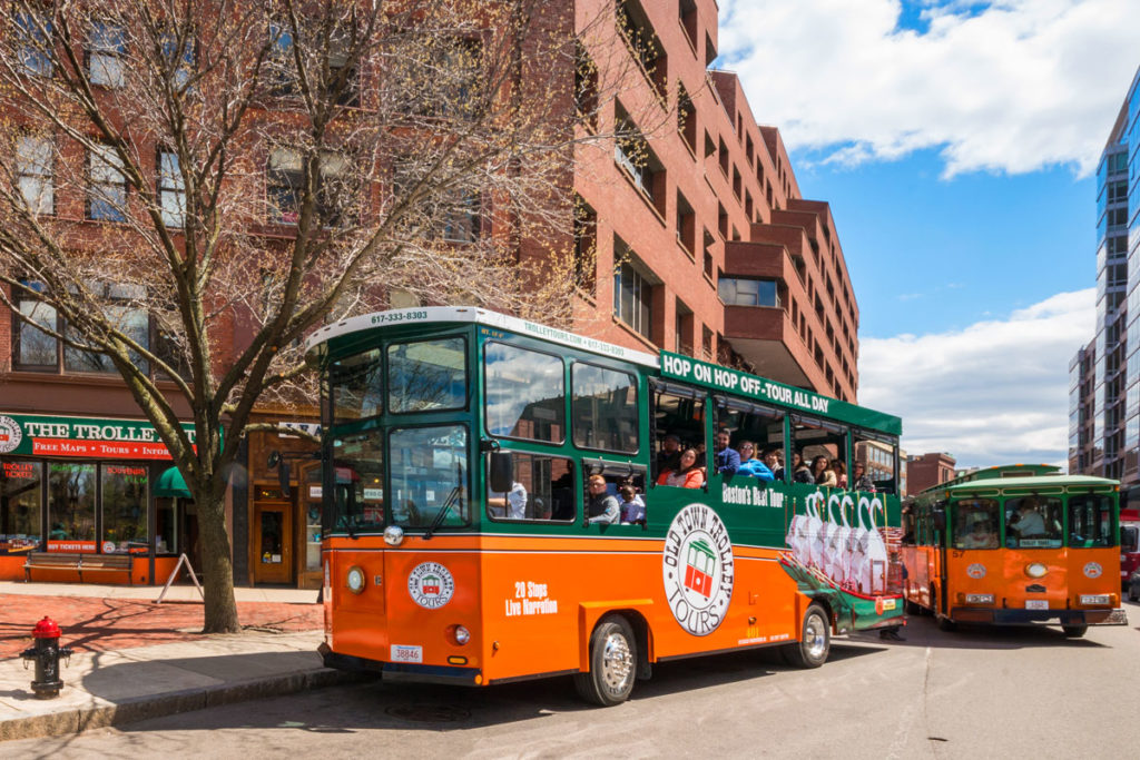 Hop On Hop Off Boston Tours with Old Town Trolley