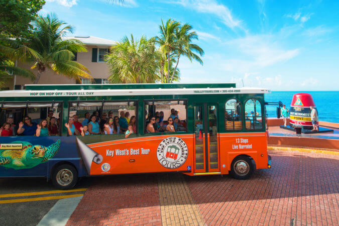 Hop On Hop Off Key West Tours with Old Town Trolley