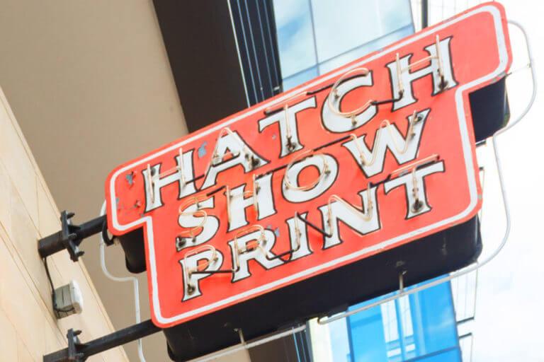 Visitor's Guide & History of the Hatch Show Print Nashville