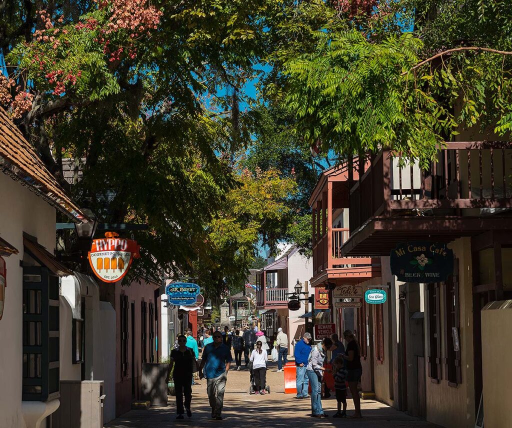 St. George Street St. Augustine Information Guide