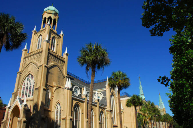 Savannah Historic Homes In Madison Square