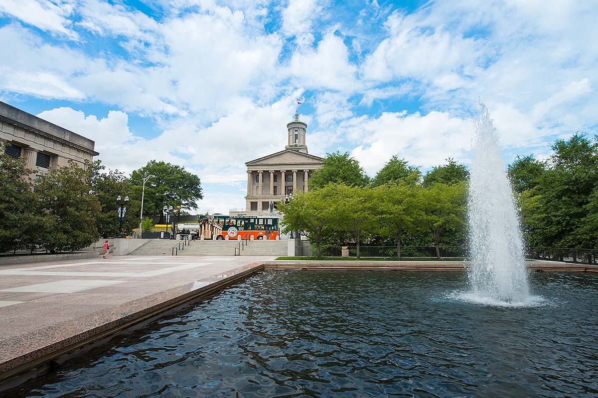 Nashville Tennessee State Capitol Legislative Plaza